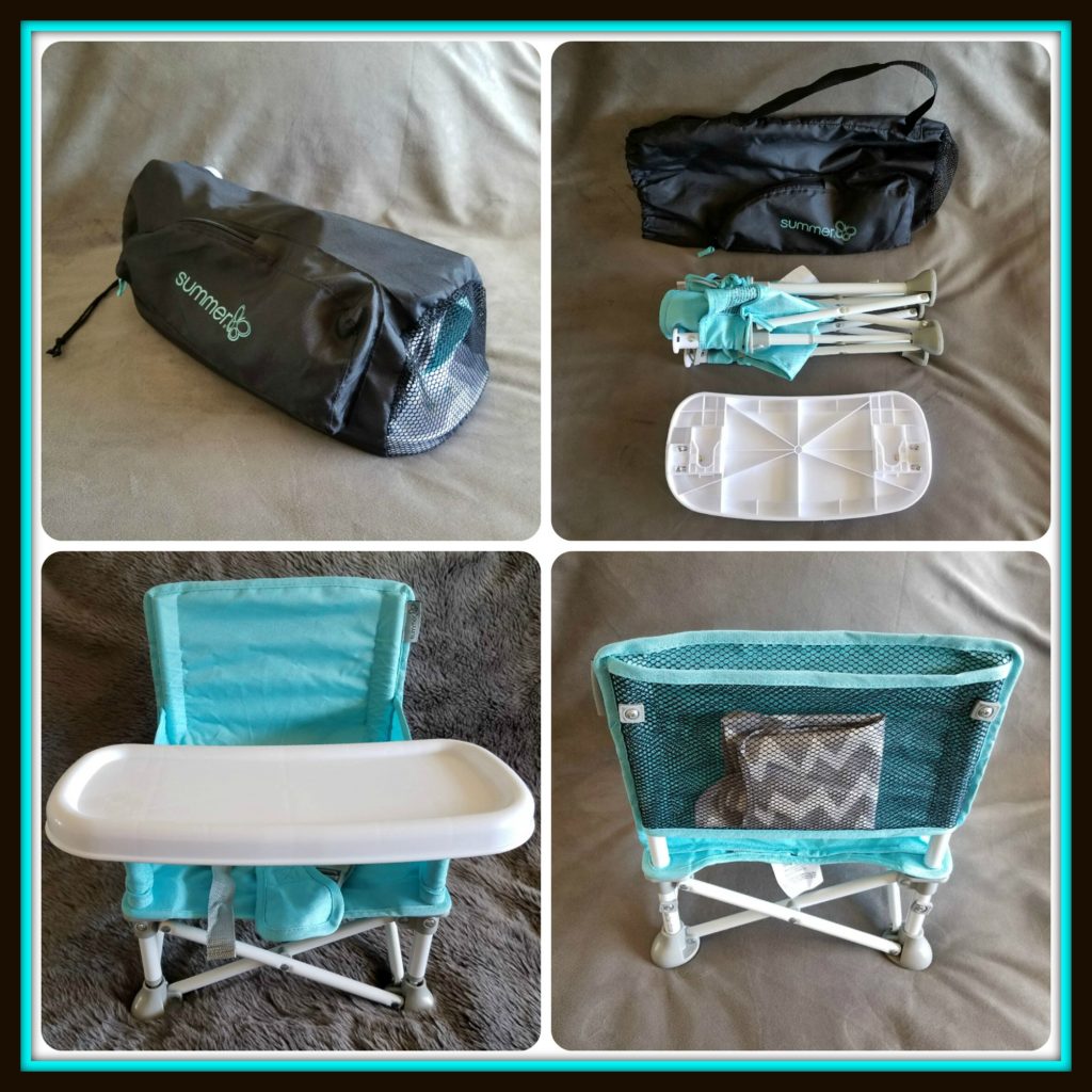 Summer Infant Pop N' Sit- Portable Highchair/Booster Chair