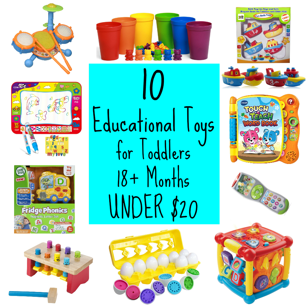 10 Educational Toys For Toddlers Under 20 STEM Gifts