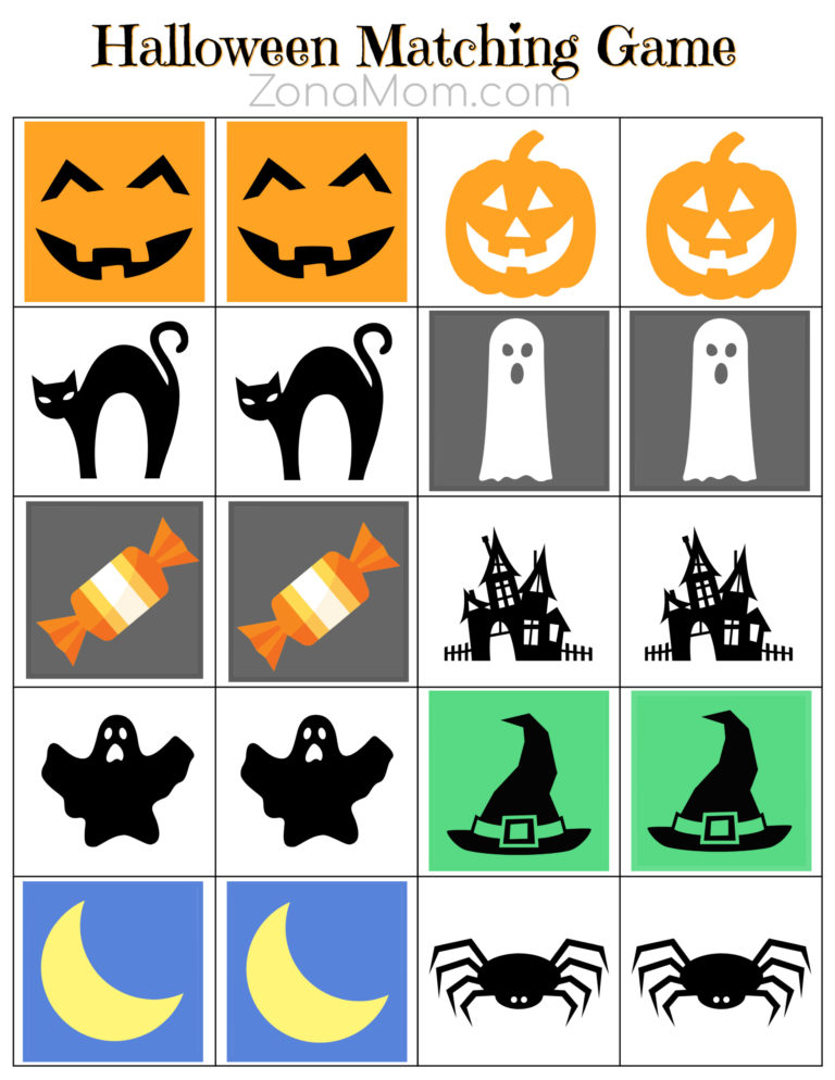7 Free Printable Halloween Activities for Kids - ZonaMom