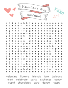 Valentine's Day Activities for Kids- FREE Printables - ZonaMom